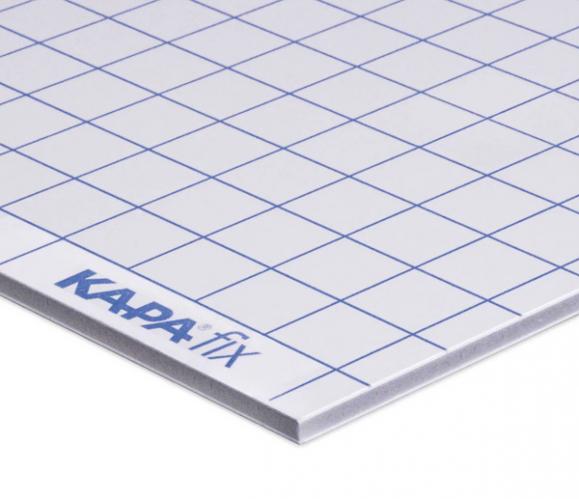 Kartong Kapa-Fix 70x100cm 5mm tjock självhäftande vit
