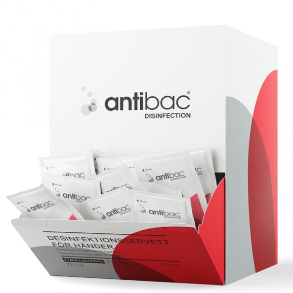 Handdesinfektion Antibac servett