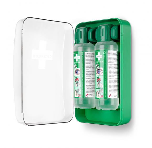 Ögondusch skåp Cederroth inkl 2x500ml