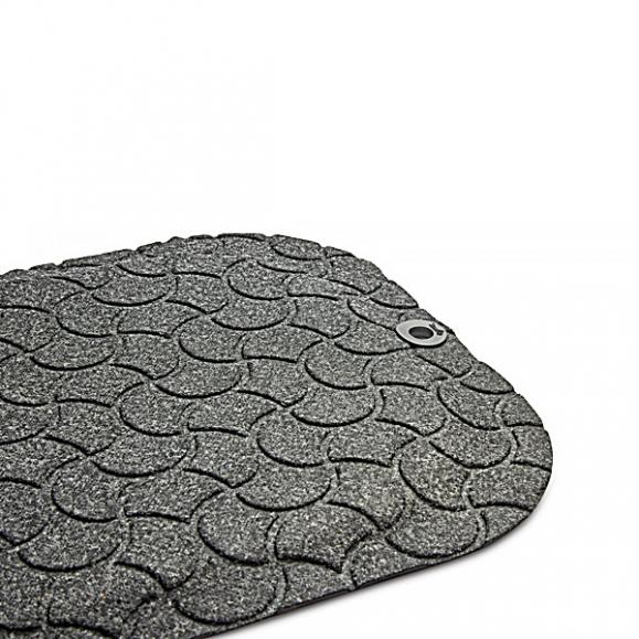 Matta StandUp Orginal 53x77cm svart 20mm tjock