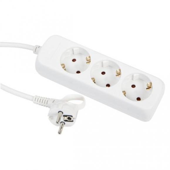 Grenuttag 3-vägs 1 meter sladd