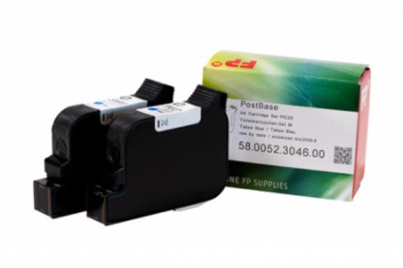 Bläckpatron till Francotyp PostBase Qi3 - Qi9 blå