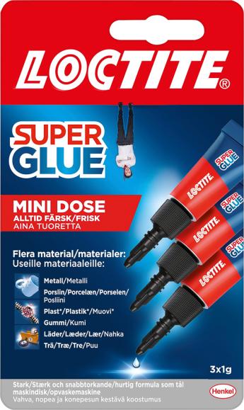 Lim Loctite super glue mini dose