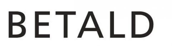 Lagerstämpel "BETALD" svart infärgning