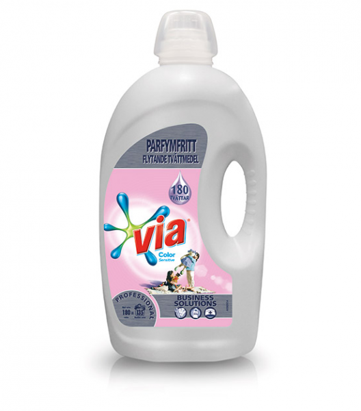 Tvättmedel Via Flytande Color Sensitive